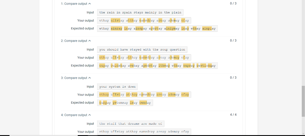 Solved Objective Using the String maripulalion skills gained | Chegg.com