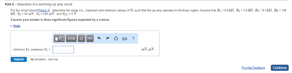 Solved Part A Calculating The Output Voltage Of A Summing Op 8386