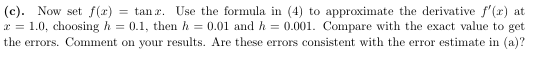 Solved Let the function f(x) be three times differentiable. | Chegg.com