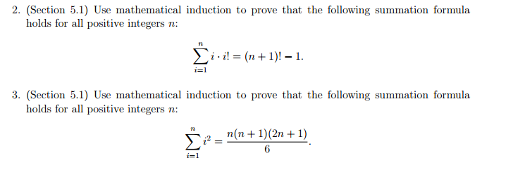 Solved Use mathematical induction to prove that the | Chegg.com