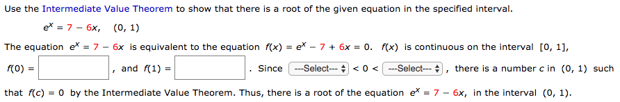 Solved Use the Intermediate Value Theorem to show that there | Chegg.com