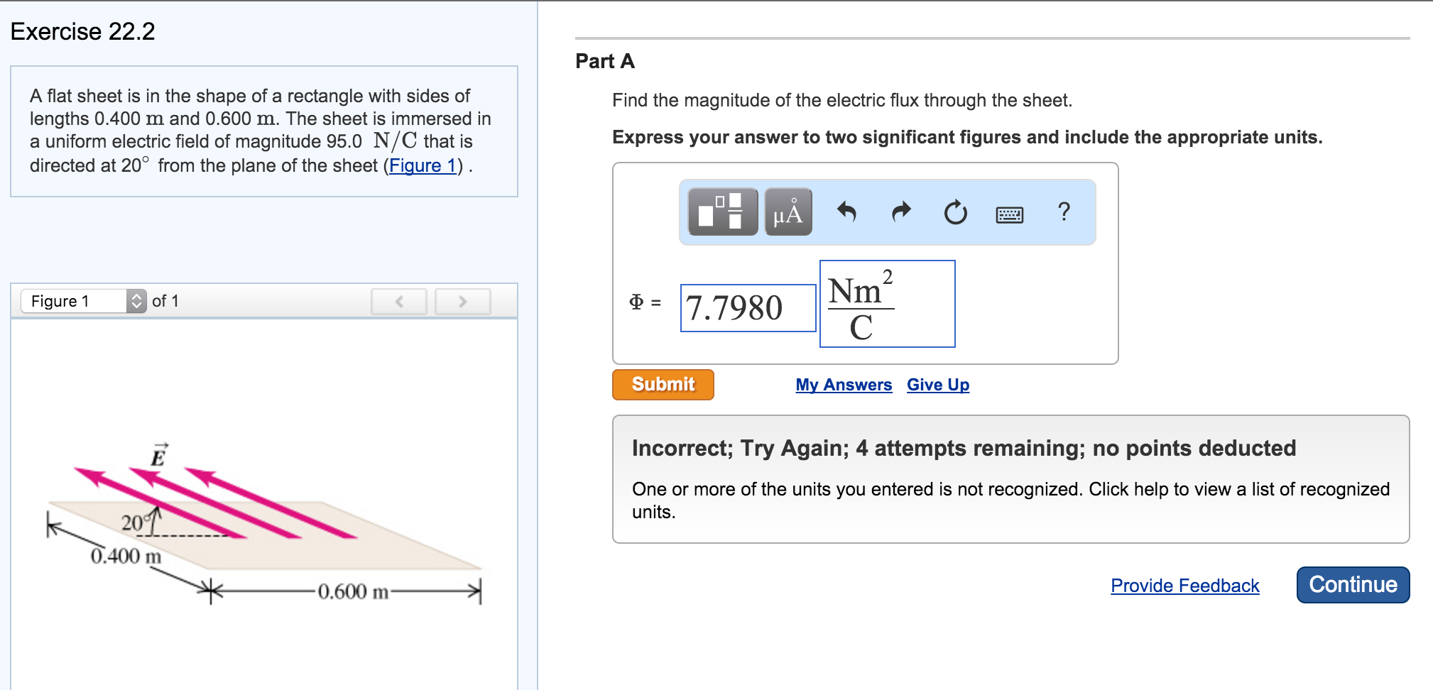 Solved A flat sheet is in the shape of a rectangle with | Chegg.com