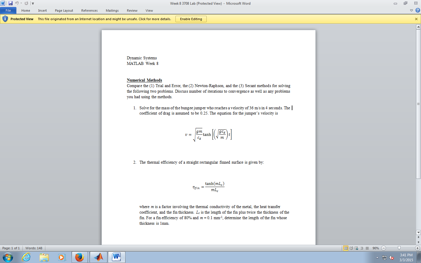 Need help with MATLAB code. Completely Lost. Can | Chegg.com