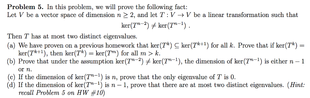 Solved In this problem, we will prove the following fact: | Chegg.com