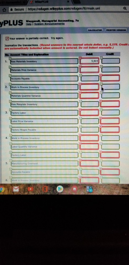 Solved Problem 11-6A (Part Level Submission) Jorgensen | Chegg.com