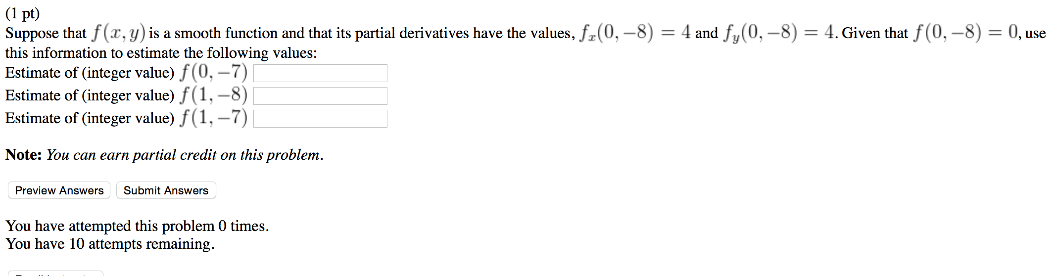 Solved Suppose that f(x, y) is a smooth function and that | Chegg.com