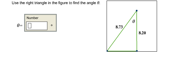 Solved Use the right triangle in the figure to find the | Chegg.com