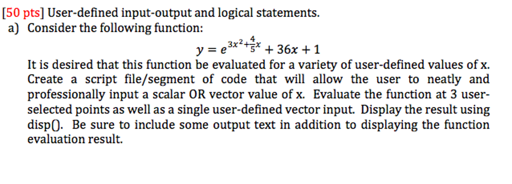 This is a MATLAB question please help and show how | Chegg.com