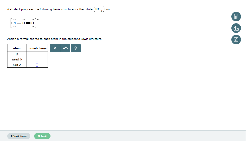 Solved A student proposes the following Lewis structure for | Chegg.com