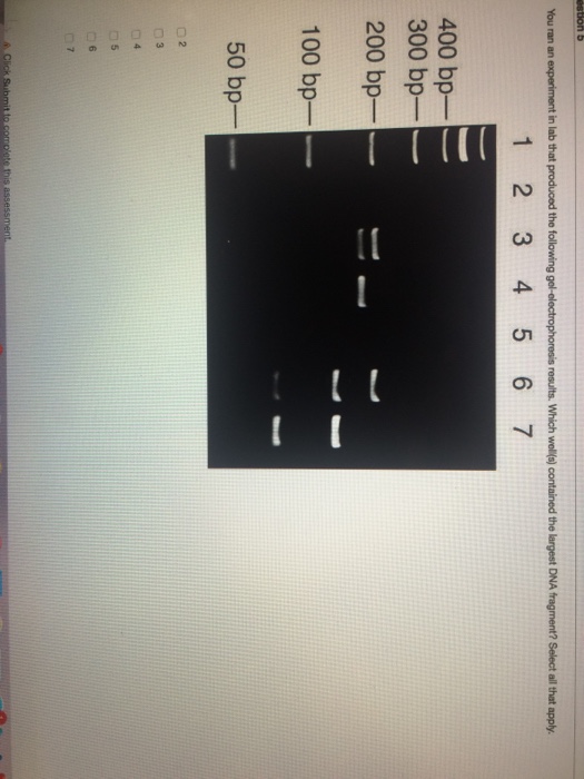Solved You ran an experiment in lab that produced the | Chegg.com