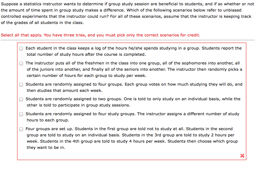 Suppose A Statistics Instructor Wants To Determine F