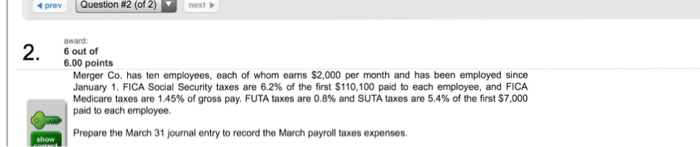 Solved How do you calculate the futa and suta when your | Chegg.com