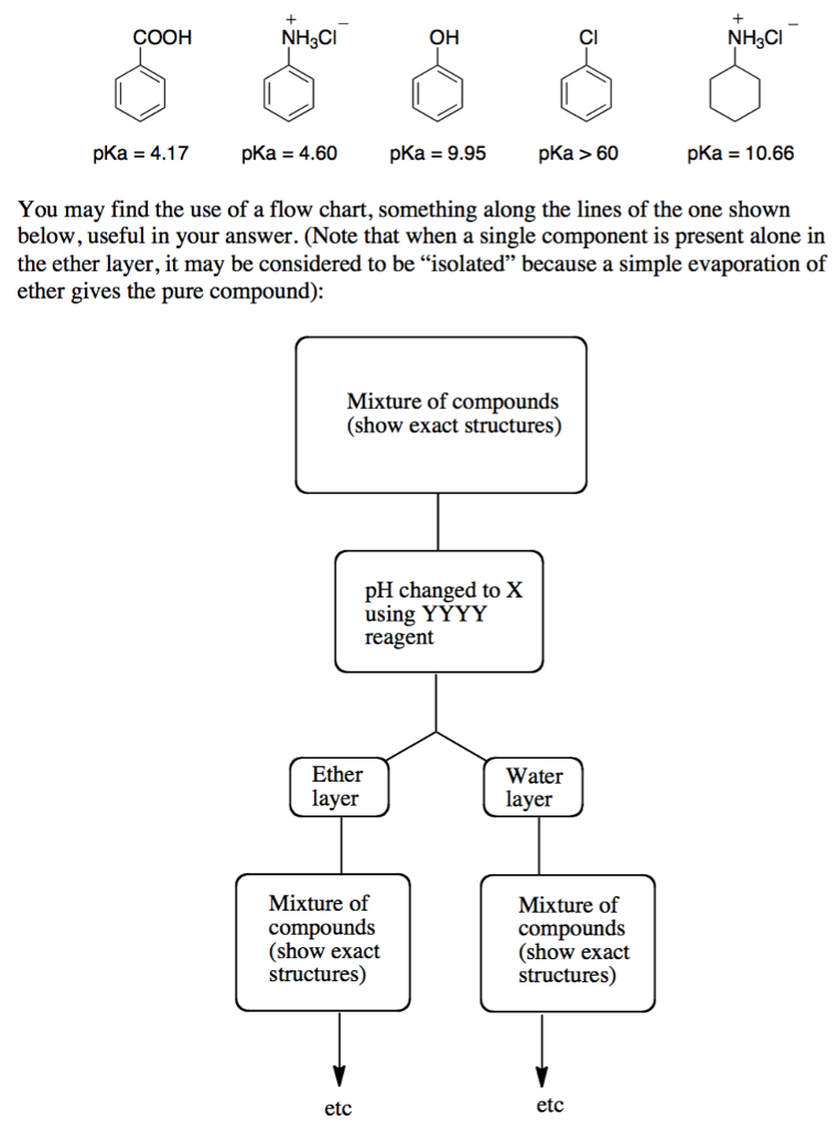 Solved Explain how you could separate a mixture of the | Chegg.com