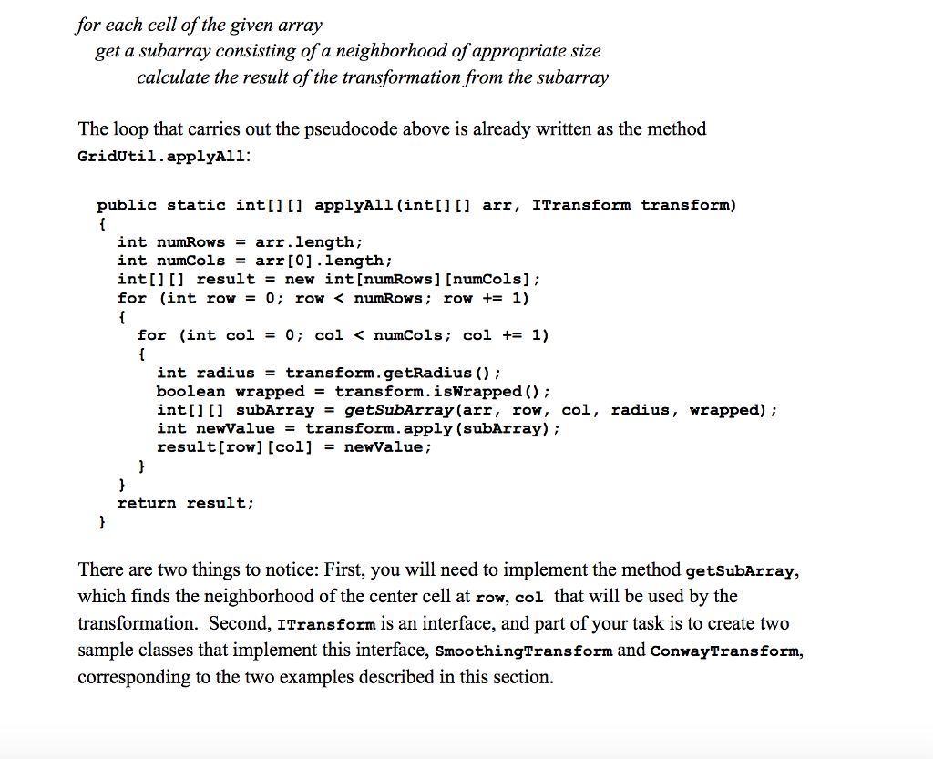 Overview This is a short assignment designed to give | Chegg.com