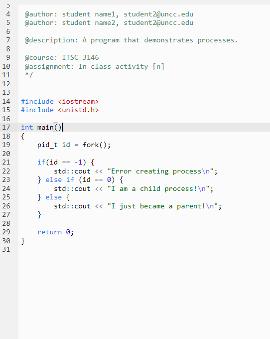 Solved 4 @author: student namel, student2@uncc.edu 5 author: | Chegg.com