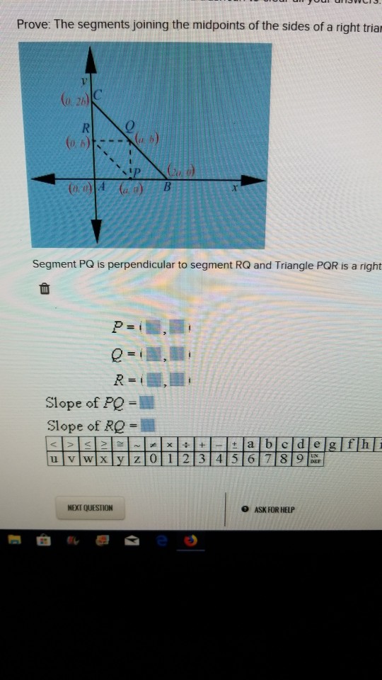 Solved Prove: The segments joining the midpoints of the | Chegg.com