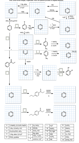 Solved Provide the missing reagents and aromatic compounds | Chegg.com