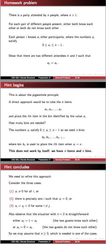 Solved There is a party attended by n people, where n > 1. | Chegg.com