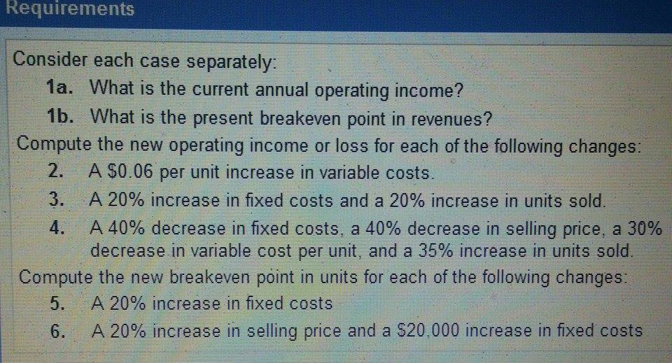 Solved Consider each case separately: What is the current | Chegg.com