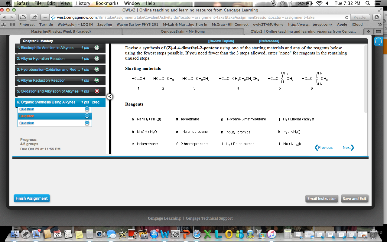 Solved Devise a synthesis of (Z)-4,4-dimethyl-2-pentene | Chegg.com