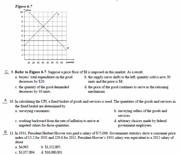 Solved For each question, briefly explain why the choice | Chegg.com