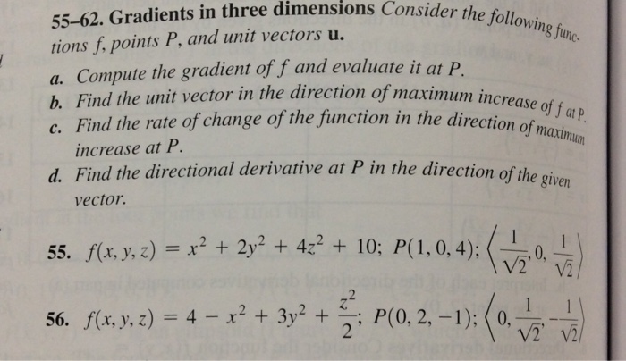 Solved Consider the following .functions f, points p, and | Chegg.com