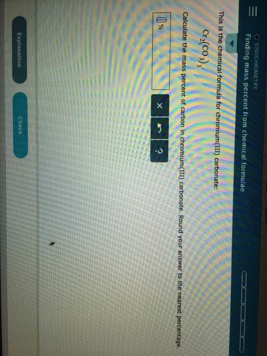 Solved This is the chemical formula for chromium(III) | Chegg.com