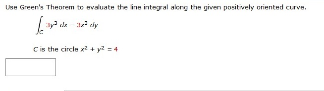 Solved Use Green's Theorem to evaluate the line integral | Chegg.com