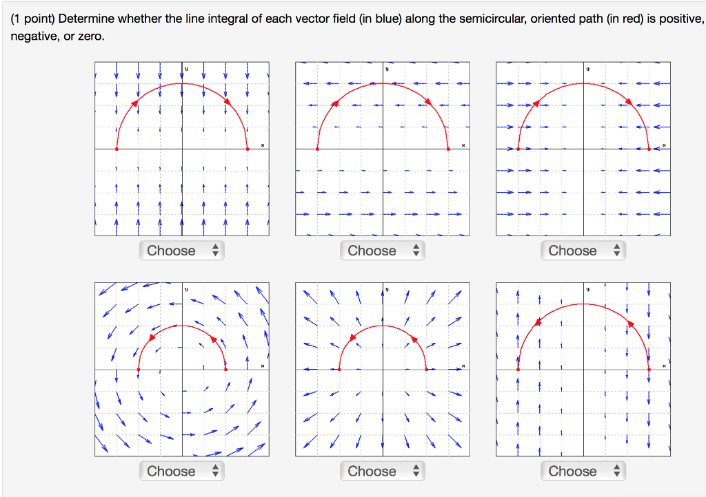 Solved (1 point) Determine whether the line integral of each | Chegg.com Solved (1 point) Determine whether the line integral of each | Chegg.com