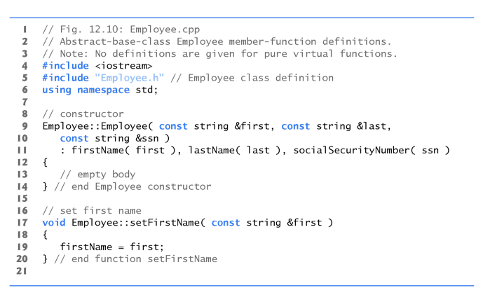 Solved 1. Define an abstract base class called BasicShape. | Chegg.com
