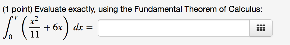 Solved Evaluate exactly, using the Fundamental Theorem of | Chegg.com