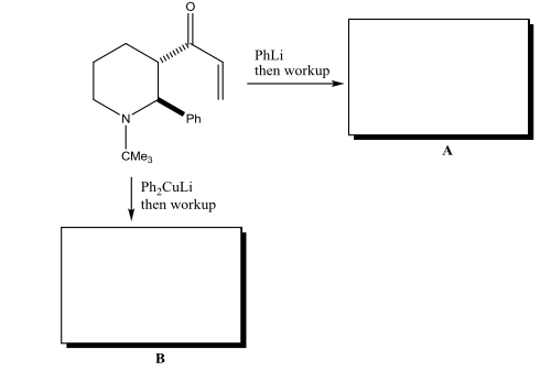 Solved Draw the structures for A and B based on the | Chegg.com