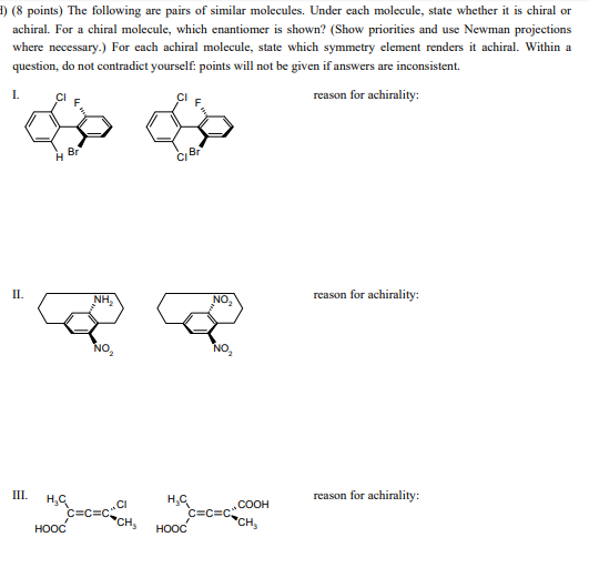 Solved (8 points) The following are pairs of similar | Chegg.com
