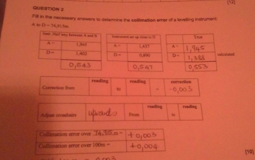 Solved fill in the necessary answers to determine the | Chegg.com