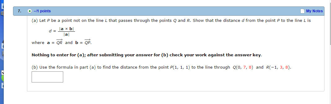 Solved (a) Let P be a point not on the line L that passes | Chegg.com