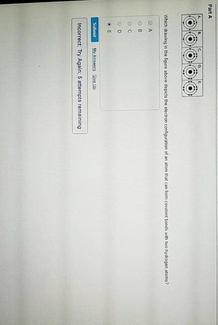 Solved Part A D, Which drawing in the figure above depicts | Chegg.com