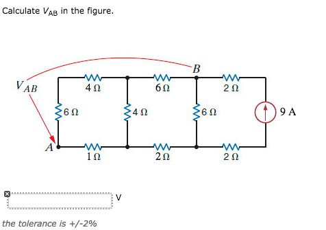 Solved calculate Vab in the figure | Chegg.com
