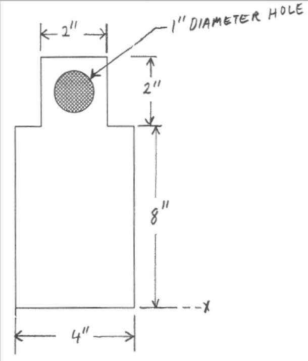 Solved "DIAMETER HOLE 2 | Chegg.com