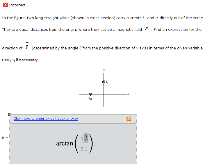 Solved In the figure, two long straight wires (shown in | Chegg.com