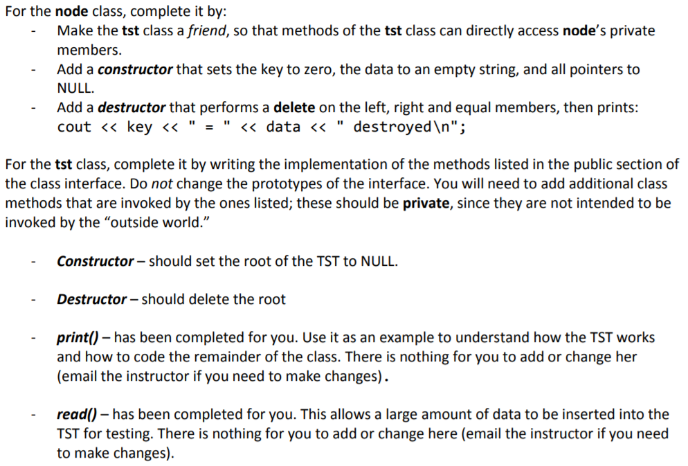 Solved Complete The Following C Program By Finsihing The