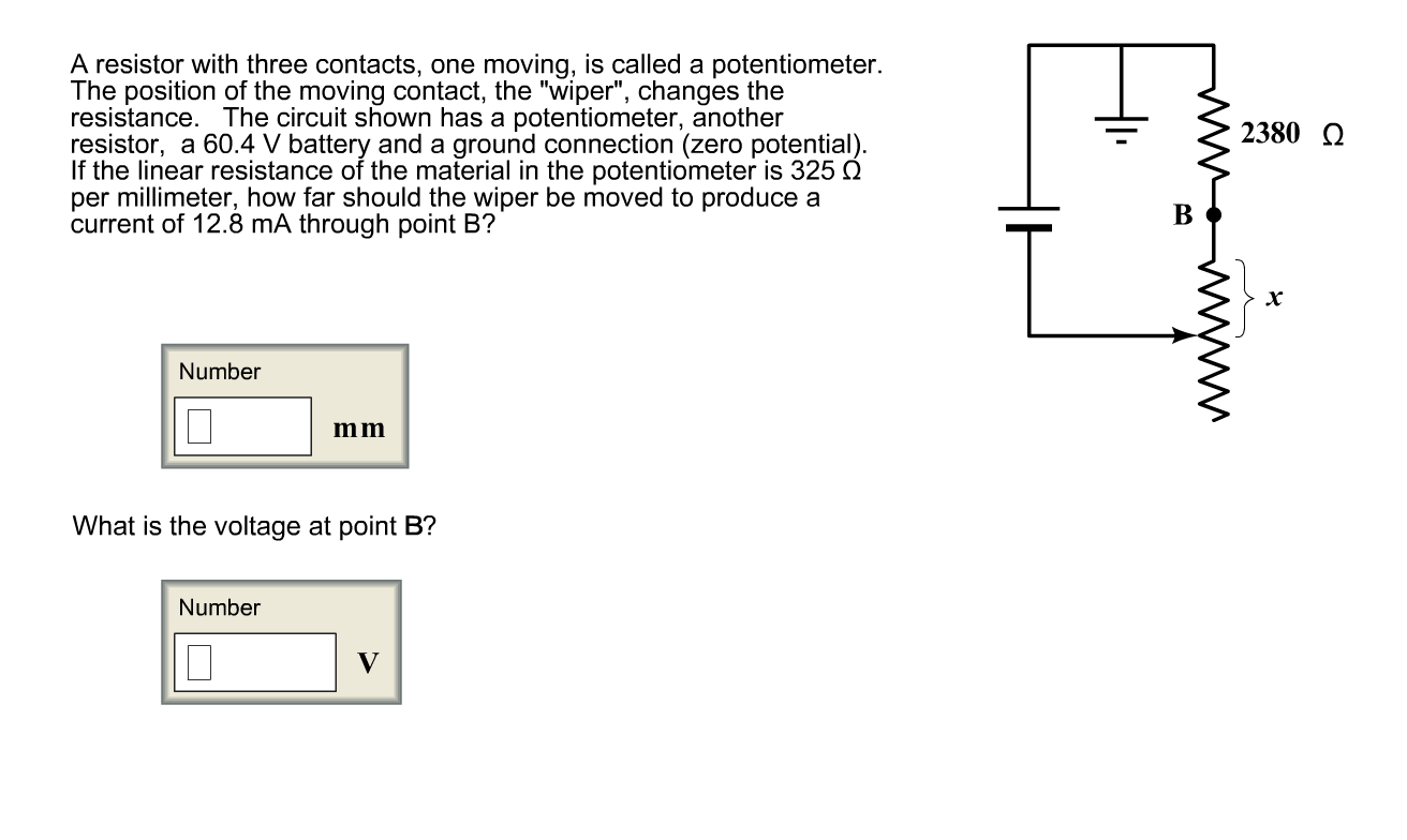 Solved A resistor with three contacts, one moving, is called | Chegg.com