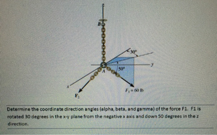 Solved Determine The Coordinate Direction Angles Alpha
