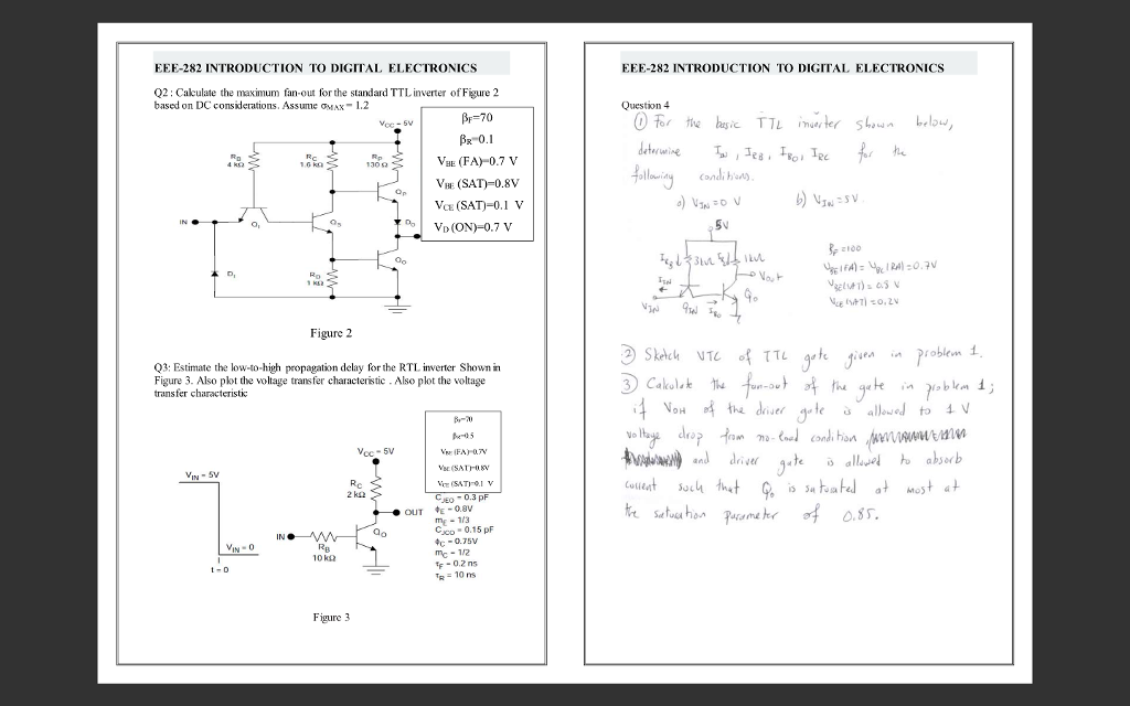 EEE-282 INTRODUCTION TO DIGITAL ELECTRONICS EEE-282 | Chegg.com