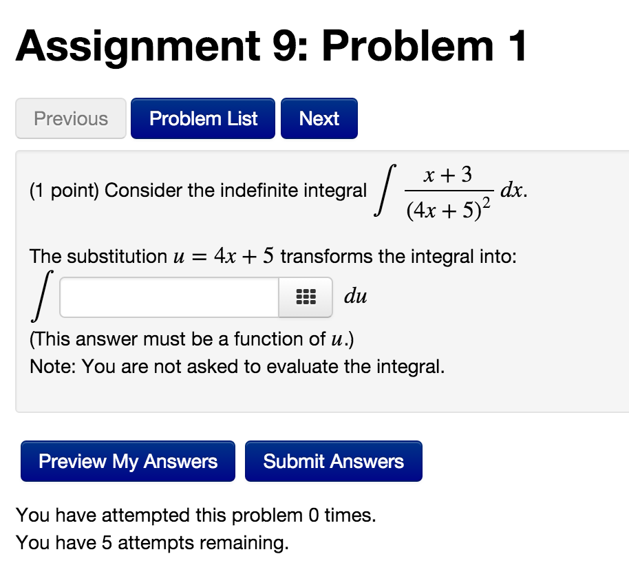 Solved Consider the indefinite integral integral x + 3/(4x + | Chegg.com Solved Consider the indefinite integral integral x + 3/(4x + | Chegg.com