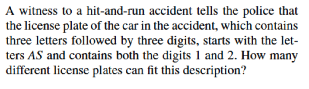 Solved A witness to a hit-and-run accident tells the police | Chegg.com
