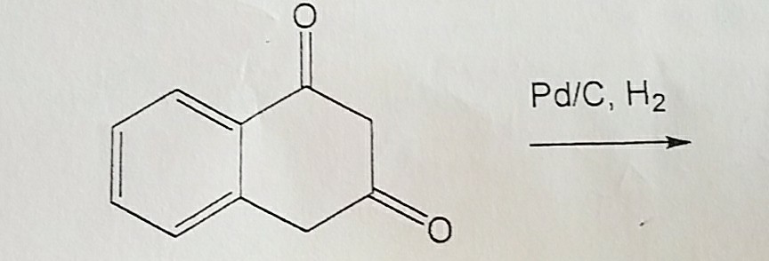Solved Pd/C, H2 | Chegg.com