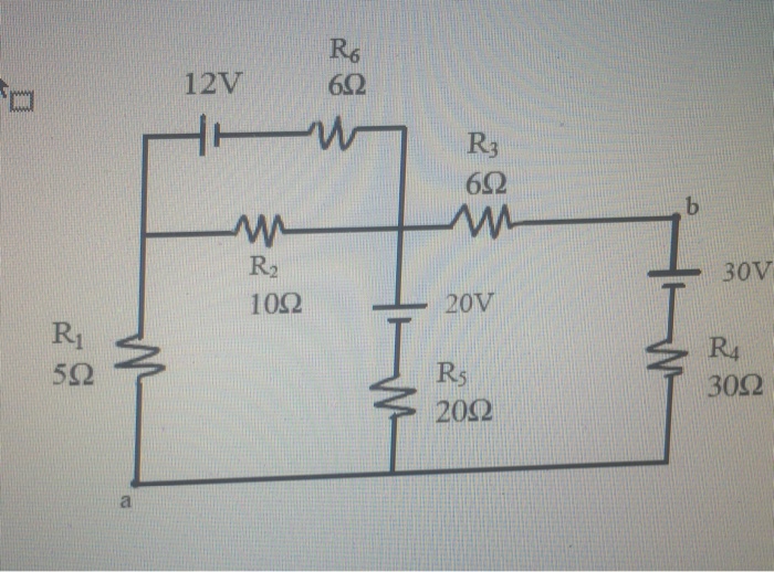 Solved find current through each resistor in the following | Chegg.com