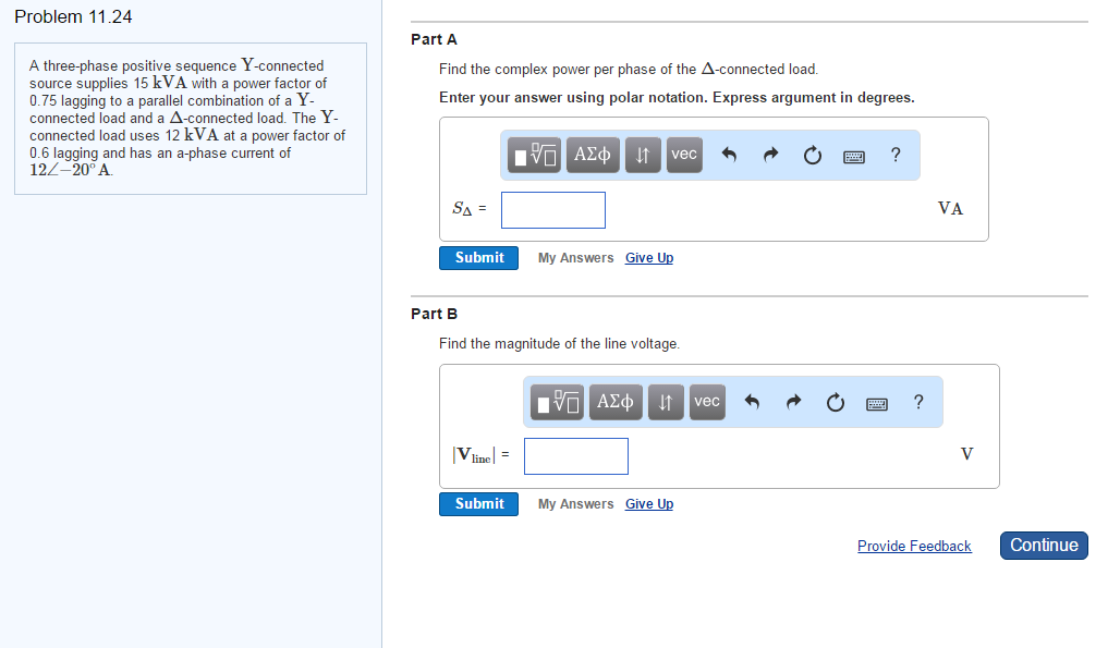 Solved A three-phase positive sequence Y-connected source | Chegg.com