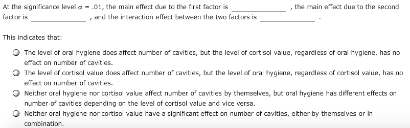 Solved 5. Two-factor analysis of variance-Emphasis on | Chegg.com