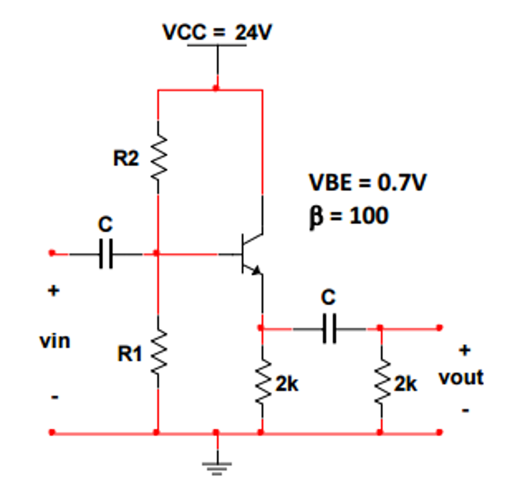 Solved For the circuit shown below: (a) Find the values of | Chegg.com